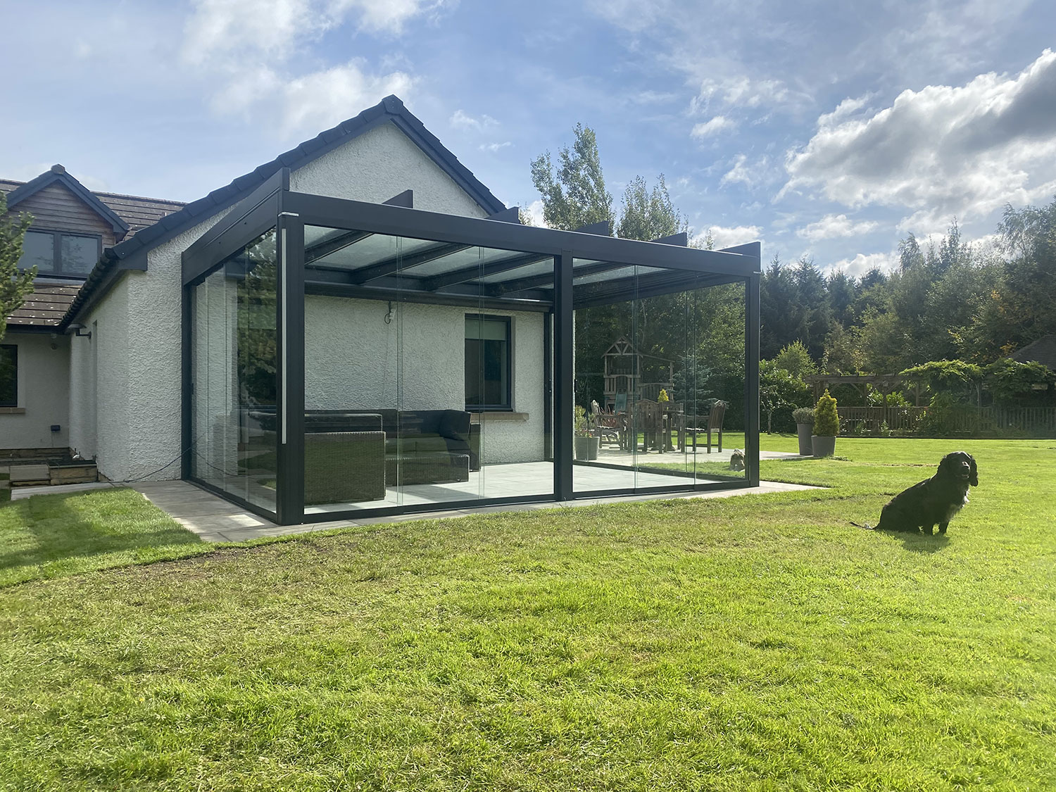 EKCO Pure Glass Canopy Extension - SpaceKube