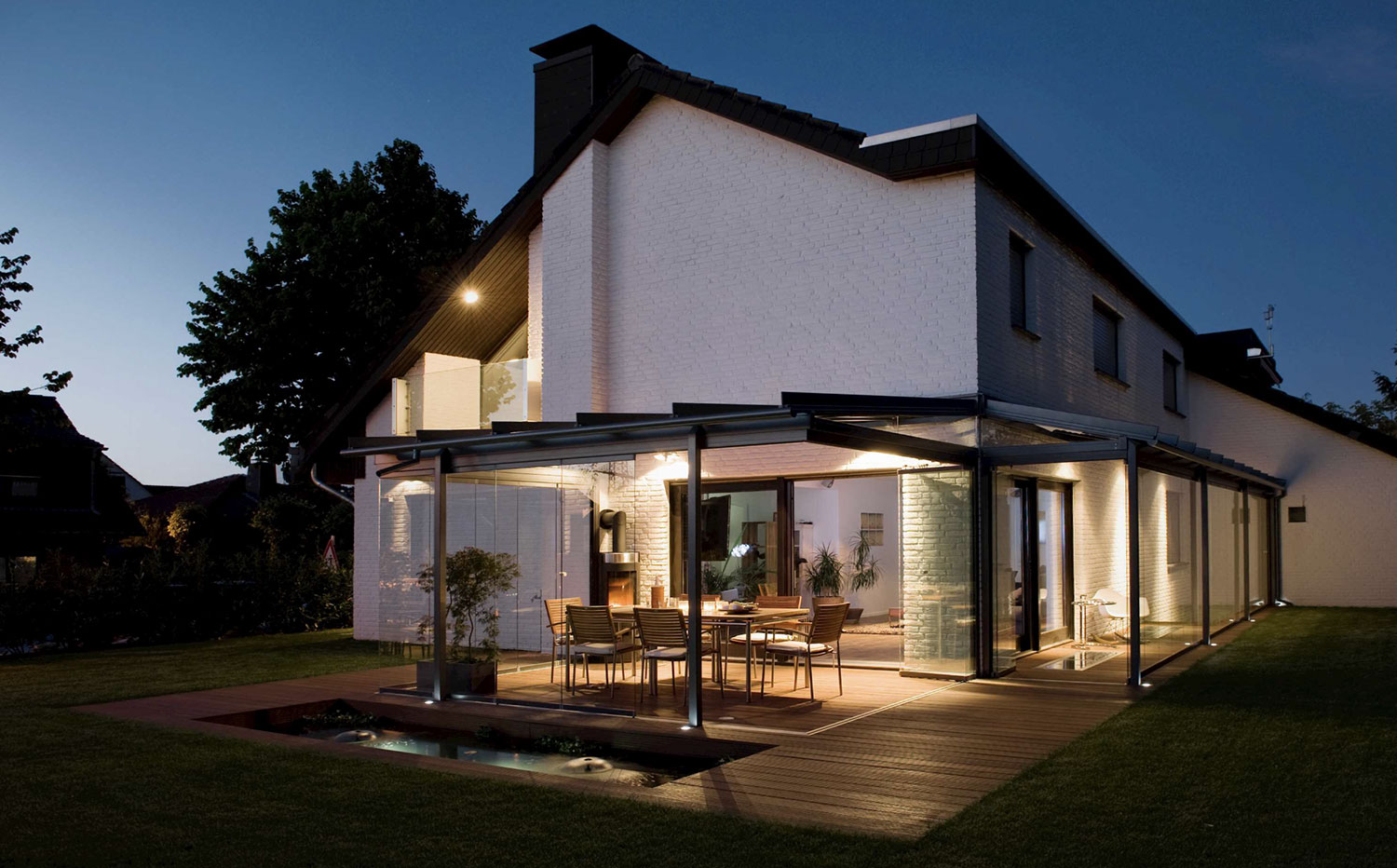 EKCO Atrium Glass Canopy Extension - SpaceKube