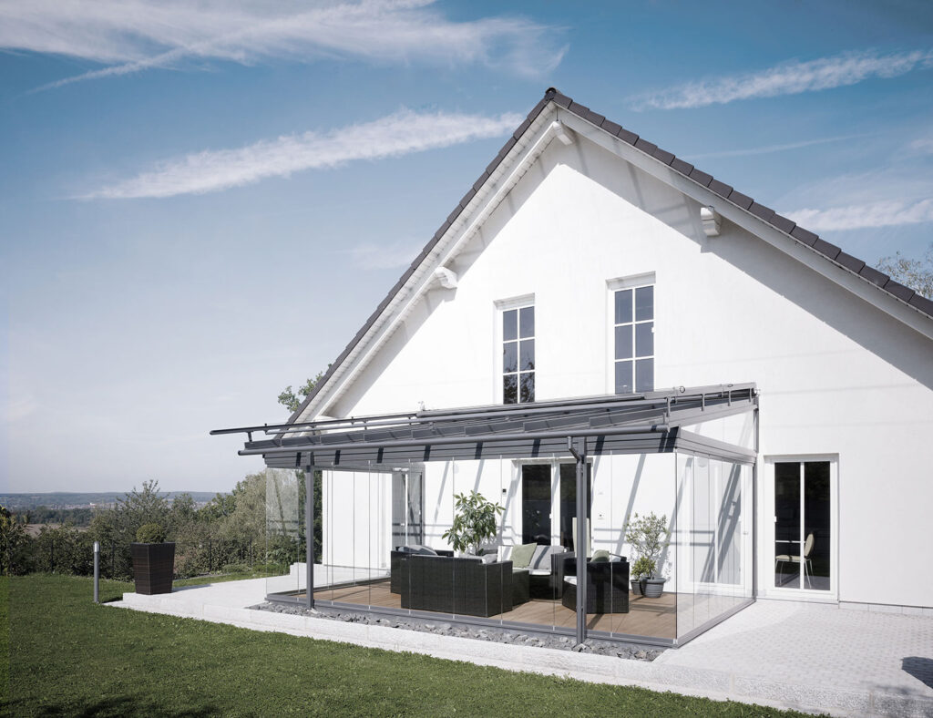 EKCO Atrium Glass Canopy Extension - SpaceKube