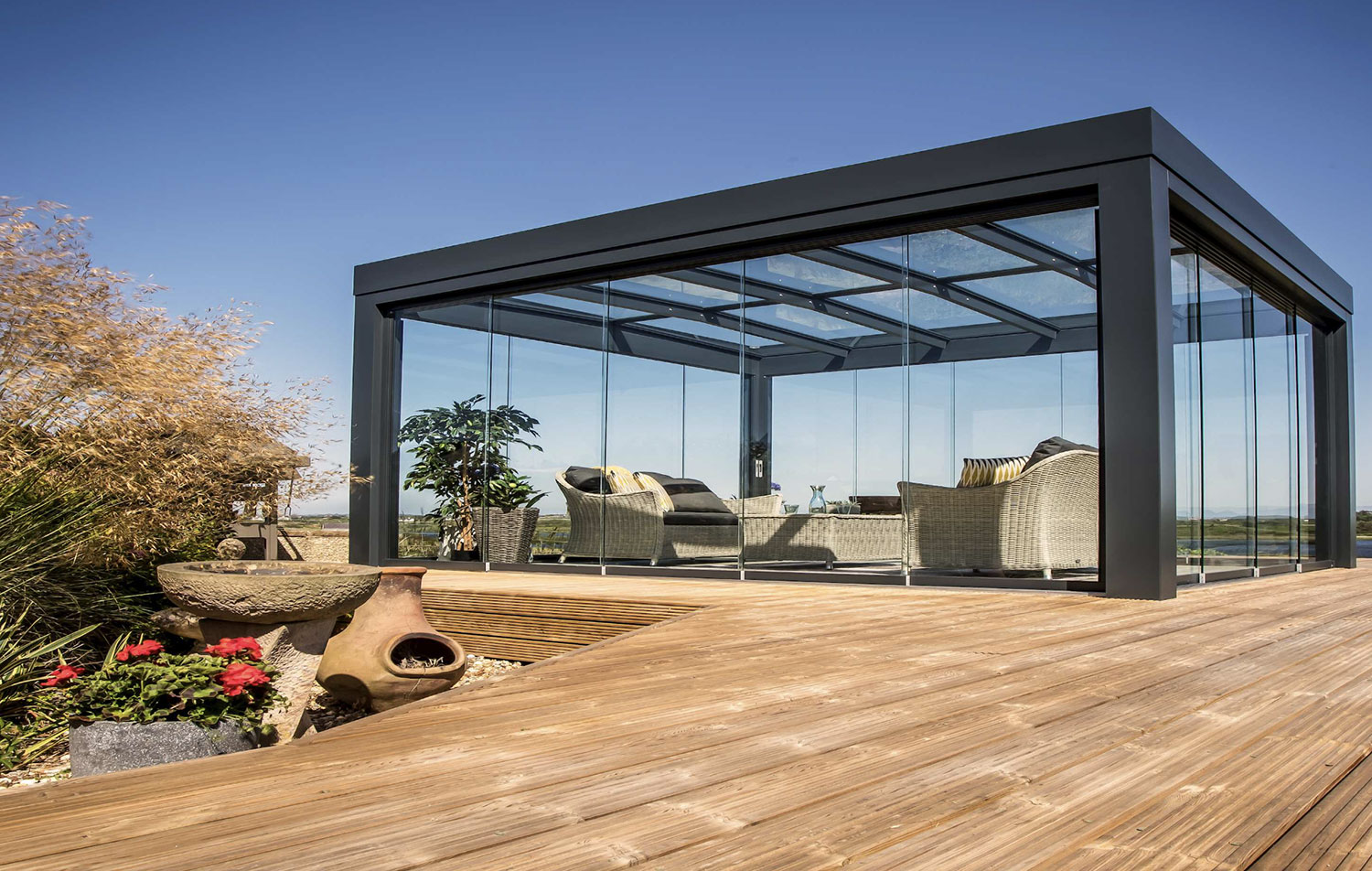 EKCO Acubis Glass Canopy Extension - SpaceKube