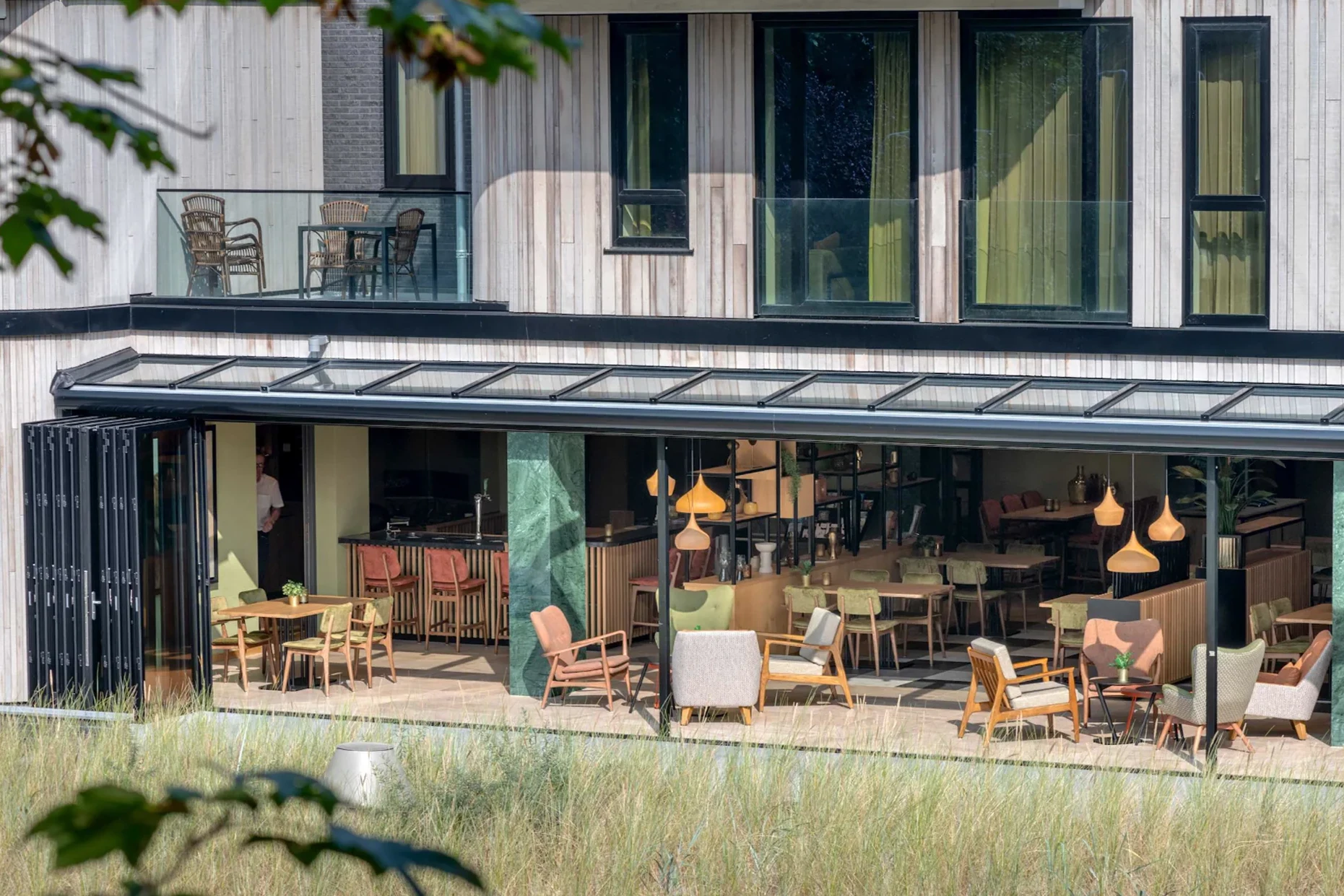 Commercial Glass Canopies for Hospitality, Restaurants & Bars